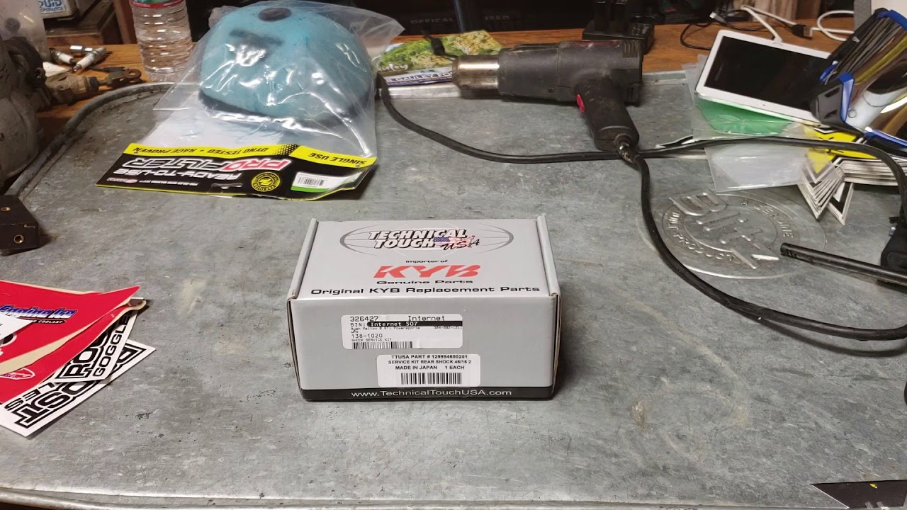 What comes in a KYB Shock Service Kit? - YouTube