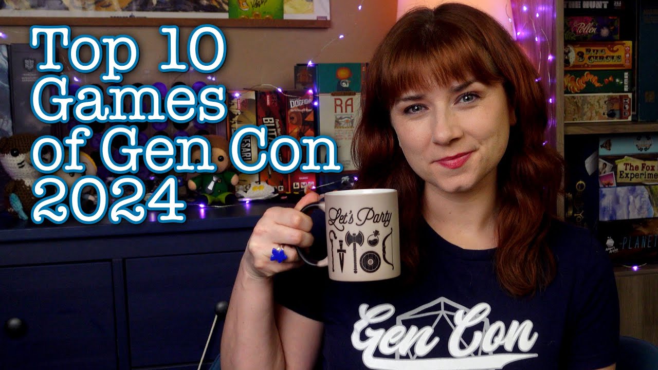 Top 10 Games of Gen Con 2024! - YouTube