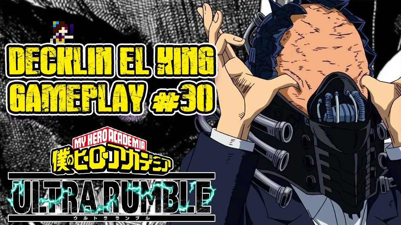 Tengo un don: Se llama tener Suerte 🤛💀🍀- My Hero Ultra Rumble Decko ...