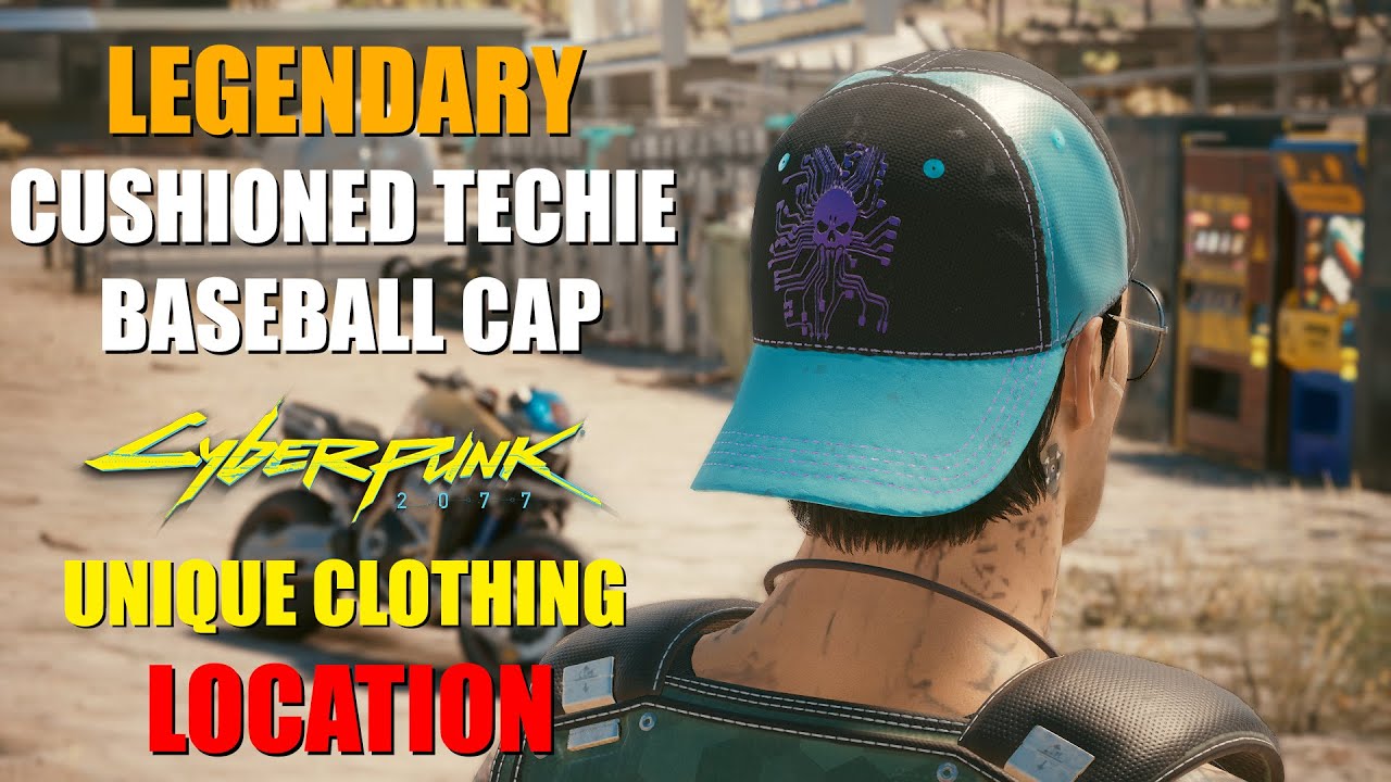 Cyberpunk 2077 - Unique Clothing - Cushioned Techie Baseball Cap - YouTube