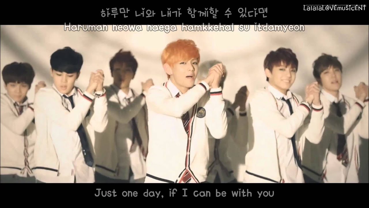 BTS - Just One Day (하루만) (eng sub + romanization + hangul) MV [HD ...