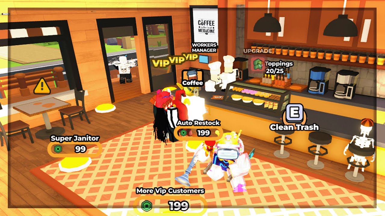 Coffee Shop Tycoon in Roblox - YouTube