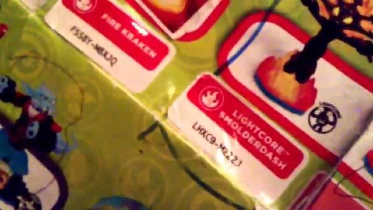 Skylander codes - YouTube
