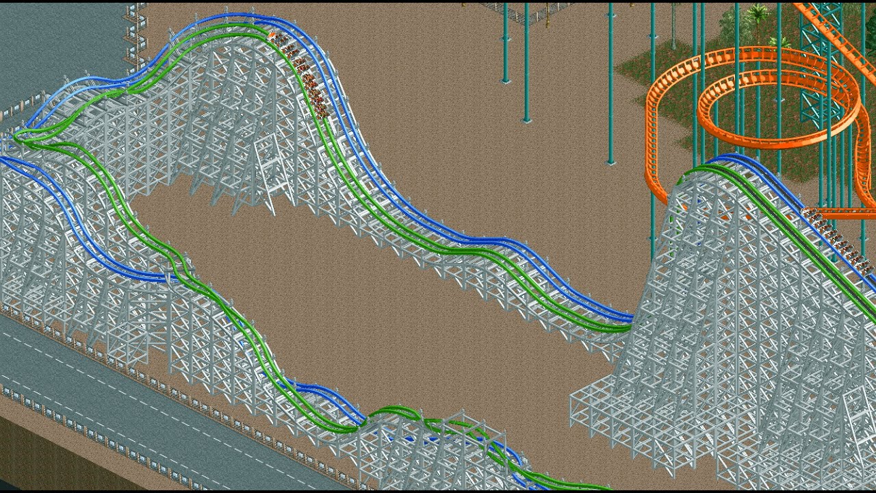 Twisted Colossus - OpenRCT2 - YouTube