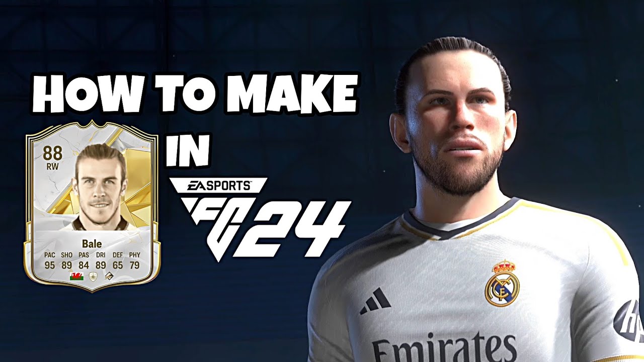 How to make BALE in EA FC 24 - YouTube
