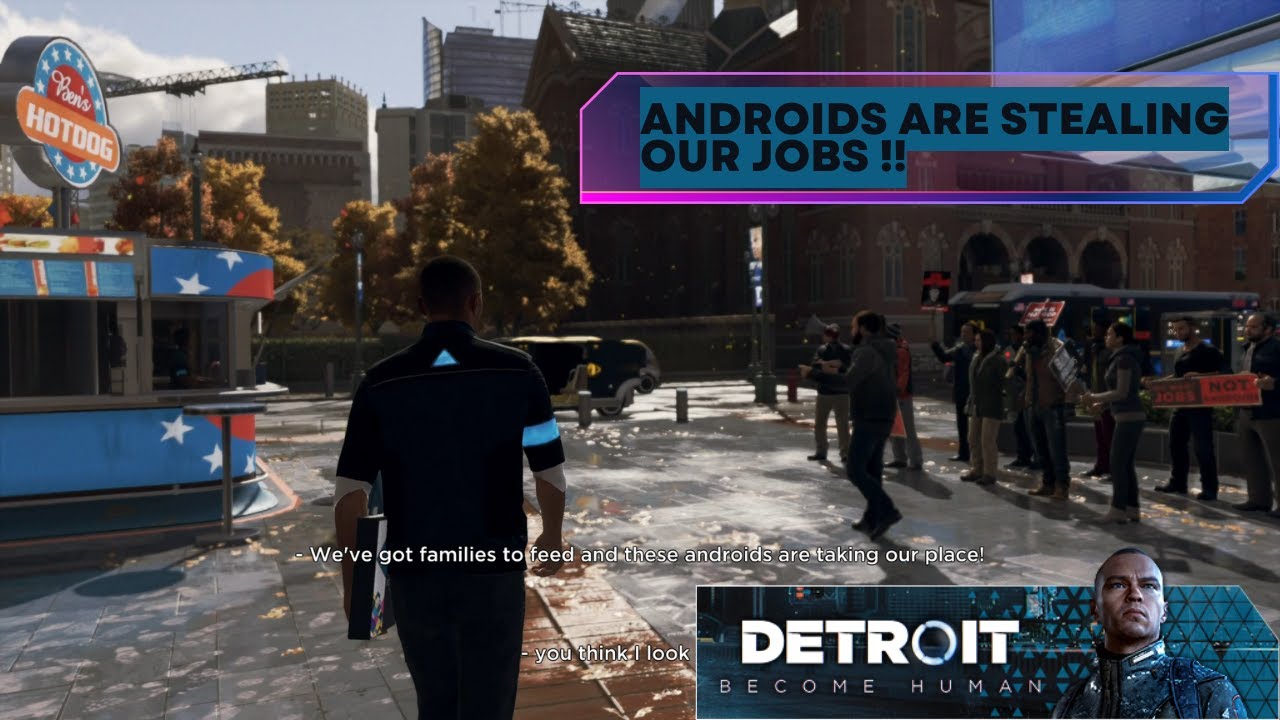 Androids are stealing our jobs !! | Detroit: Become Human #2 - YouTube
