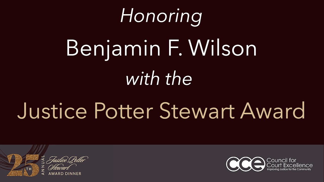 2022 JPS Benjamin F. Wilson Tribute Video - YouTube