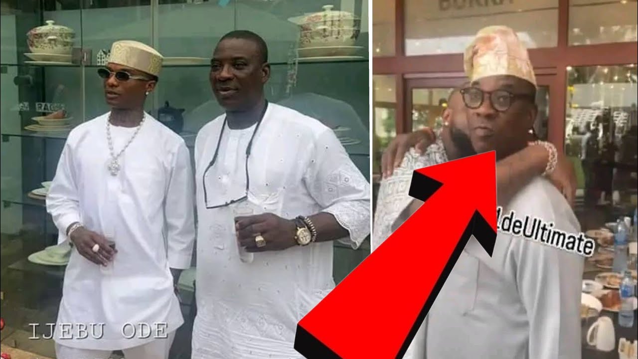 K1 De ultimate Hat£ Davido and showed it during his Meeting with Wizkid ...