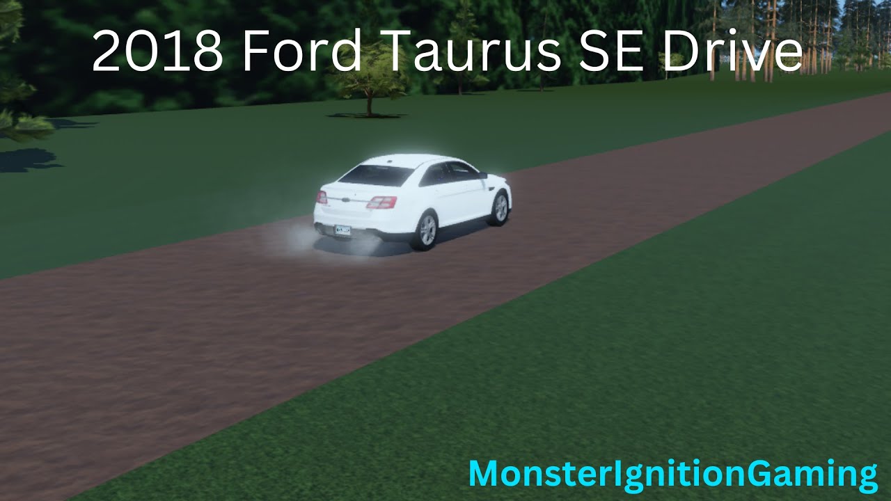 2018 Ford Taurus SE Drive (Central Kansas Roleplay Roblox) - YouTube