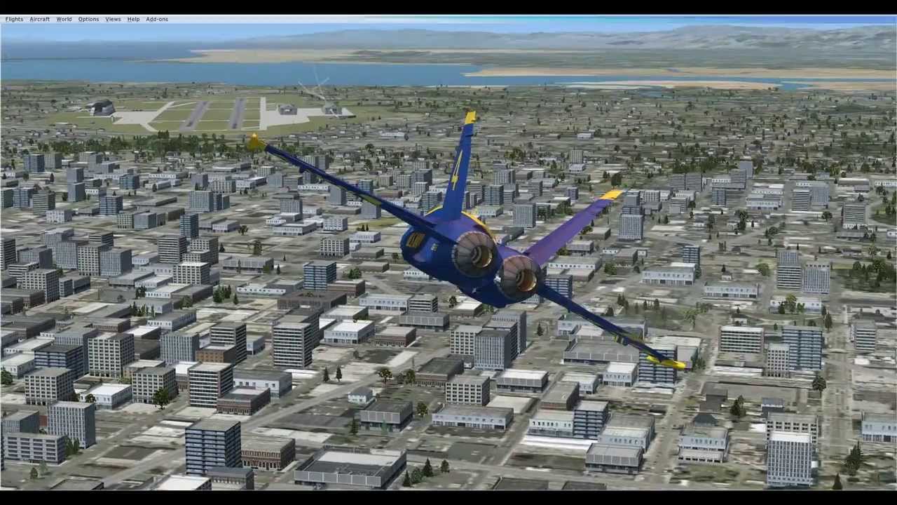 Microsoft Flight Simulator - Hanger Door Open - YouTube