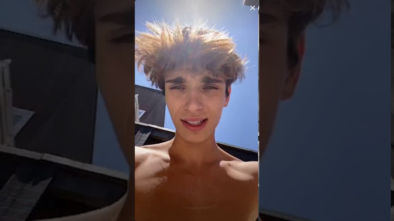 Josh Richards and Jaden hossler tik tok live ! 14/6/2020 - YouTube