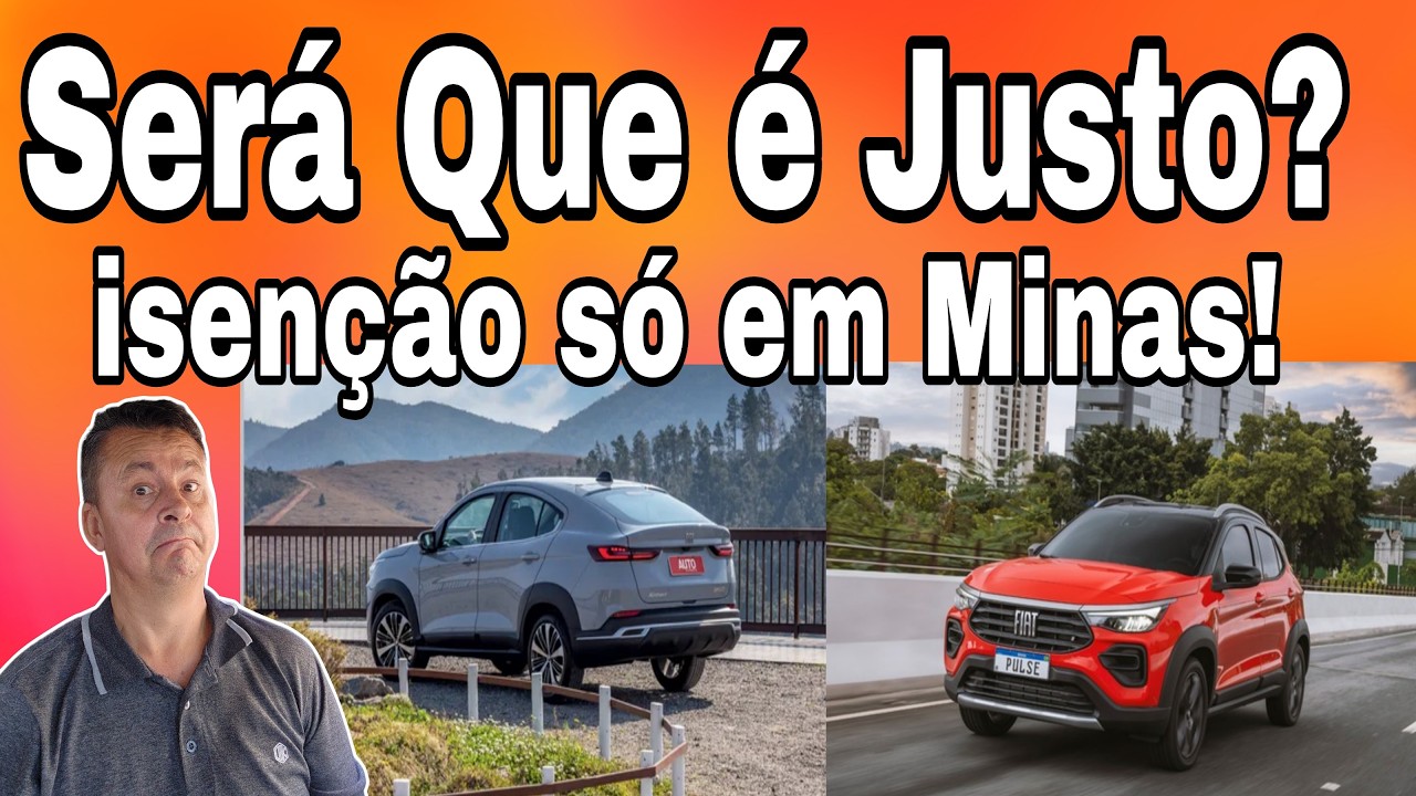Fiat lança veículo isento de IPVA ! Essa eu pago pra ver - YouTube