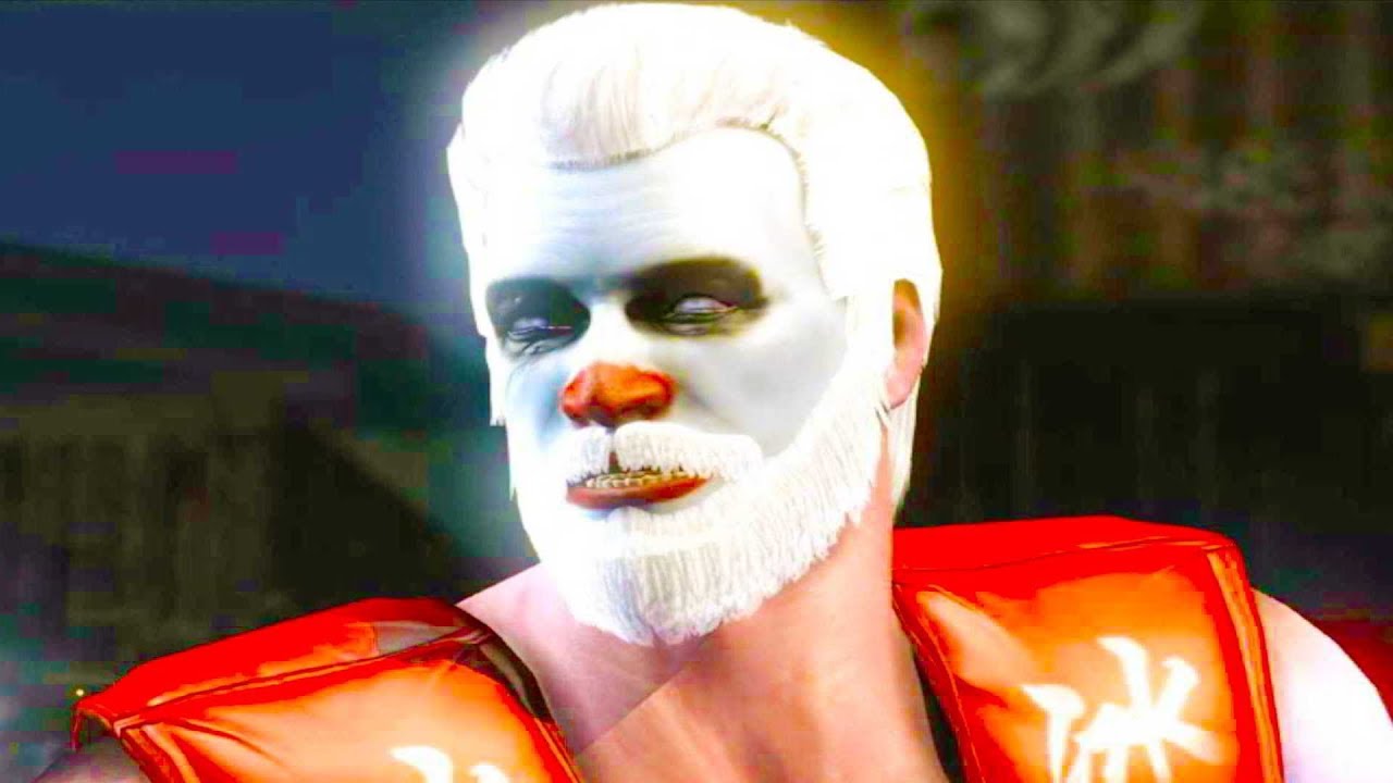 Mortal Kombat XL - Santa Claus Sub-Zero Costume Skin Mod Performs ...