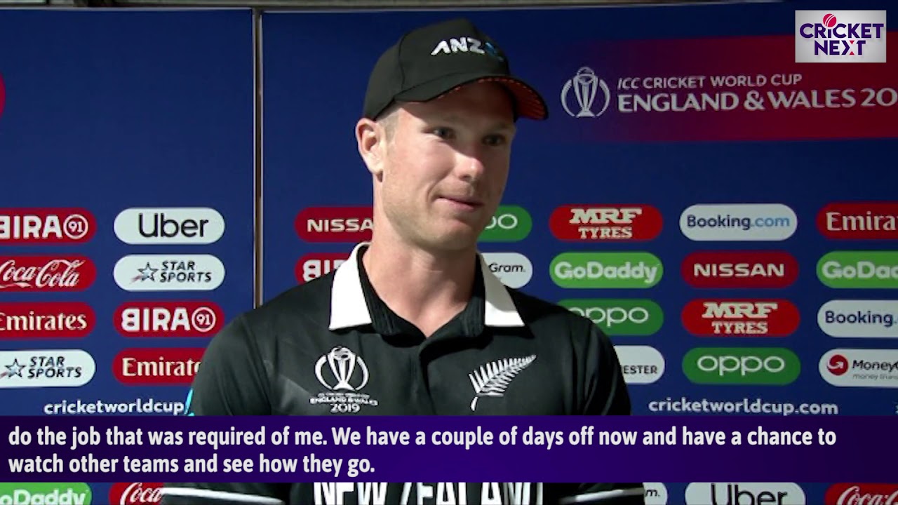 2019 ICC World Cup: New Zealand's James Neesham after beating West ...