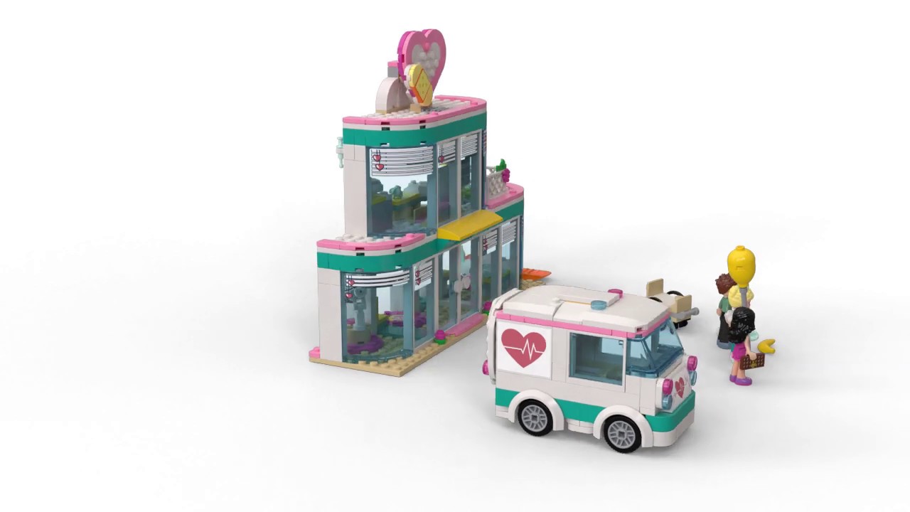 LEGO 360 41394 Bolnica u Heartlakeu - YouTube