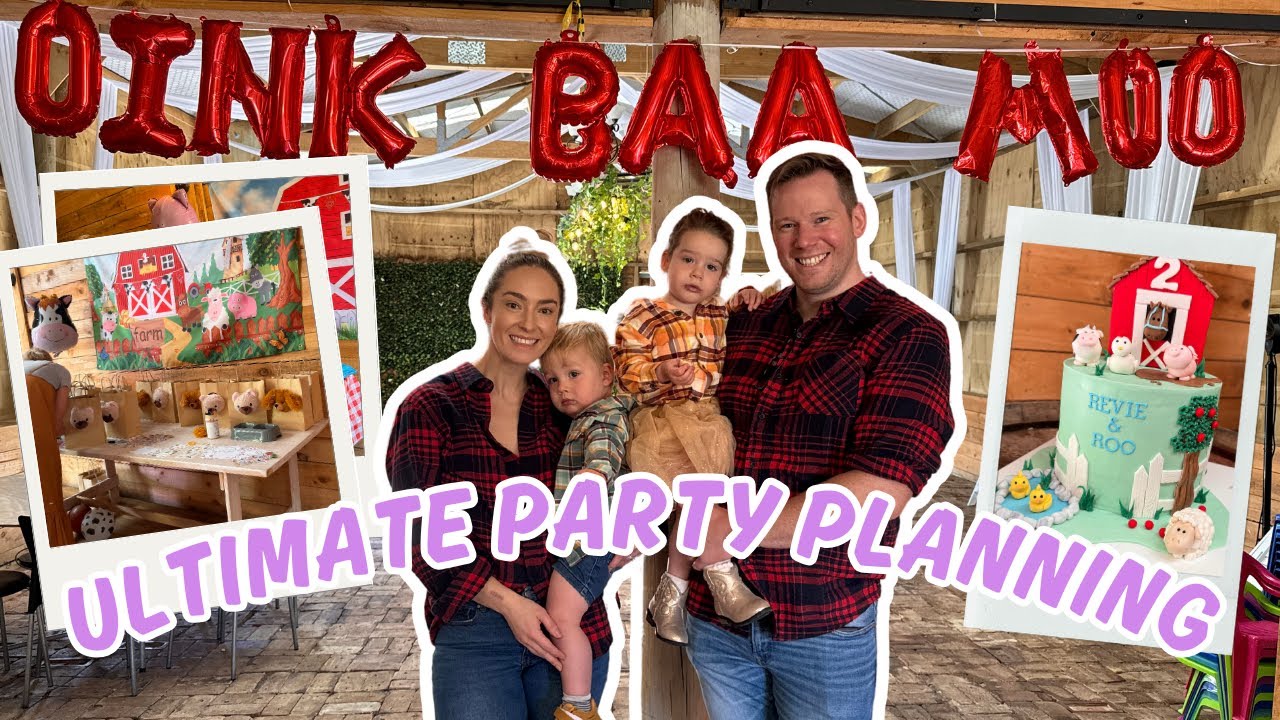 Planning the ULTIMATE Barnyard Birthday Party for our TWO YEAR OLDS ...