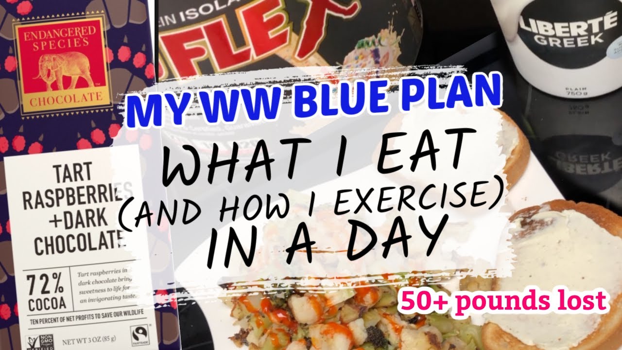 What I Ate in a Day on My WW Blue Plan for Jan 1 2020 - Weight Watchers ...