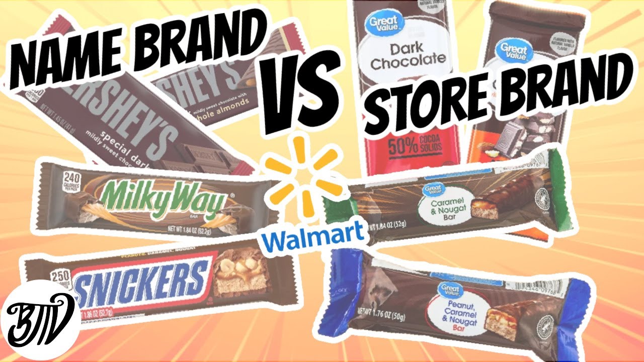 Walmart's Bootleg Candy Bars Part 2 - YouTube