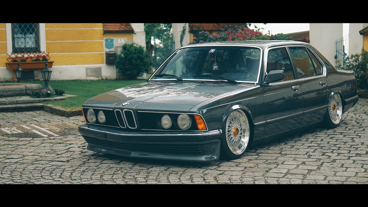 Bagged BMW E23 | #TeamWCP - YouTube