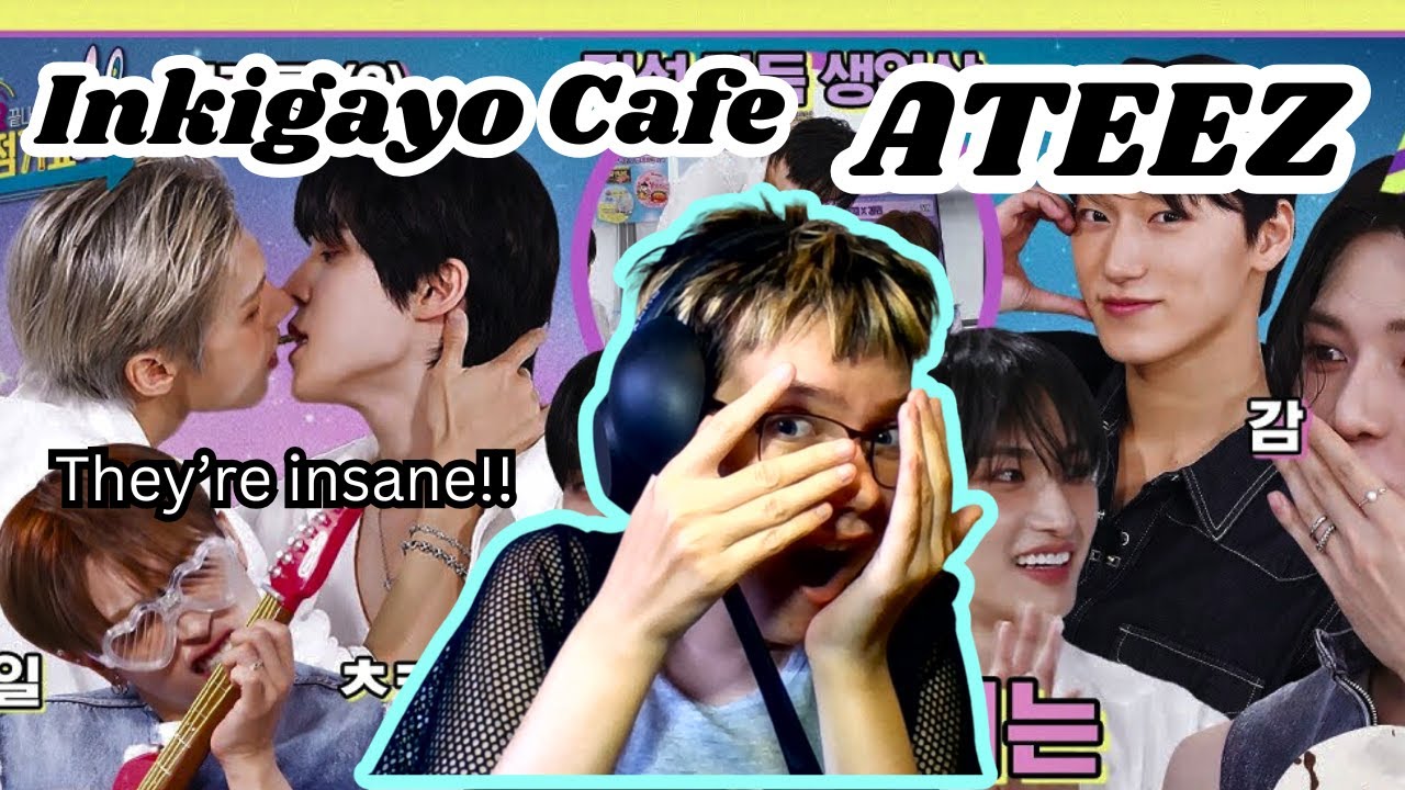*SNACK BAR GAYO EP 10-1* Pepero Game | ATEEZ (에이티즈) - FIRST REACTION ...