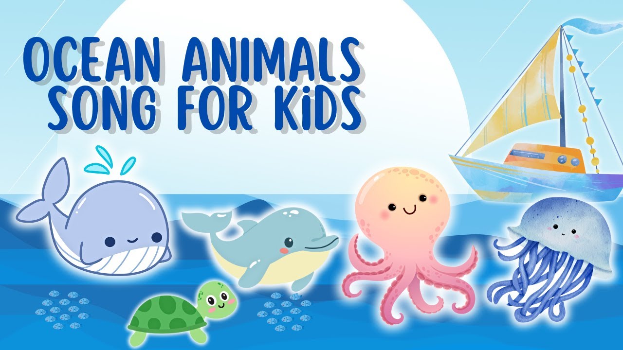 Meet the Ocean Animals | Nursery Rhyme | Fun Melody Time - YouTube