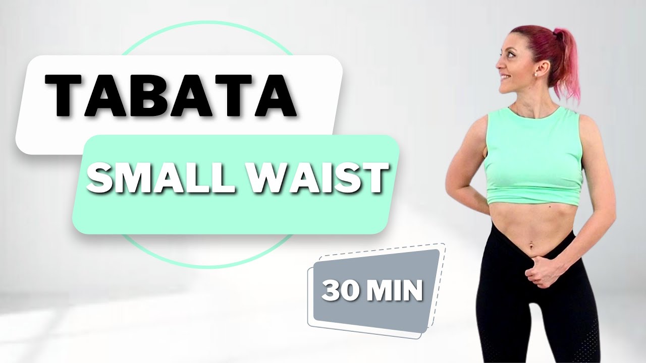 🔥30 Min SMALL WAIST ABS+THIGHS🔥All Standing🔥No Jumping🔥No Repeat🔥Warm Up + Cool Down🔥TABATA ...