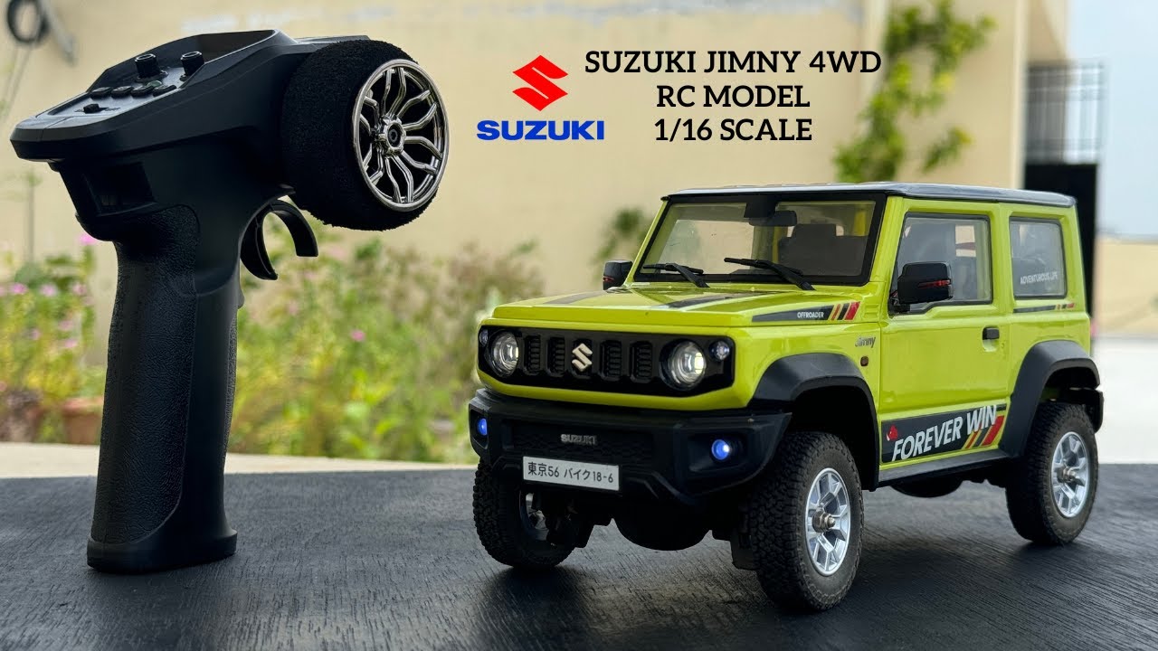 HD Miniature Suzuki Jimny 4WD 1/16 Scale RC Upgraded Model - YouTube