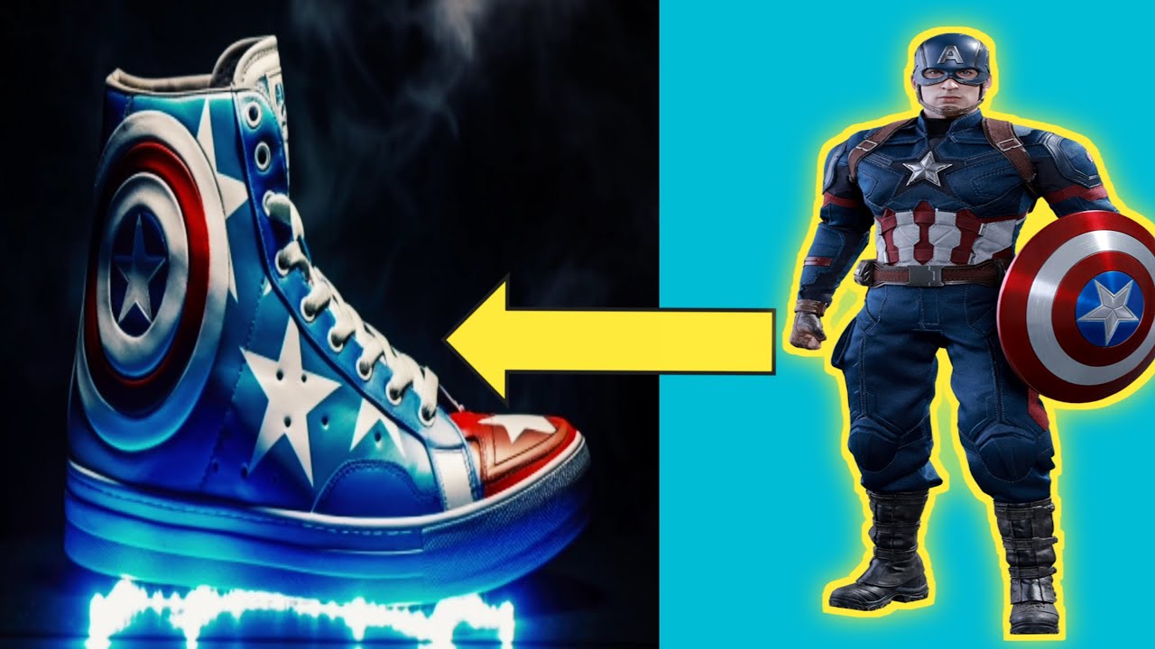 Marvel Soles: The Transformation of Heroes into Footwear - YouTube