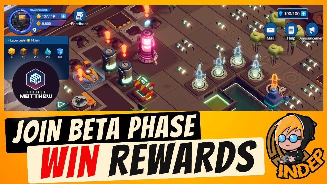 JOIN BETA TEST PHASE - WIN EXCLUSIVE REWARDS - PROJECT MATHEW - YouTube