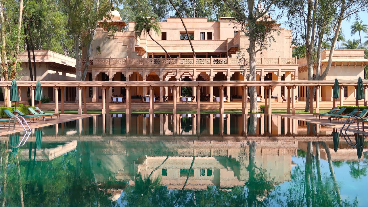 AMANBAGH, an ultraluxe pink palace resort in Rajasthan (India): full ...