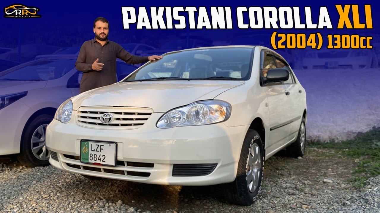 Pakistani Toyota Corolla XLI 2004 1.3 | Worst Corolla in 2023? - YouTube