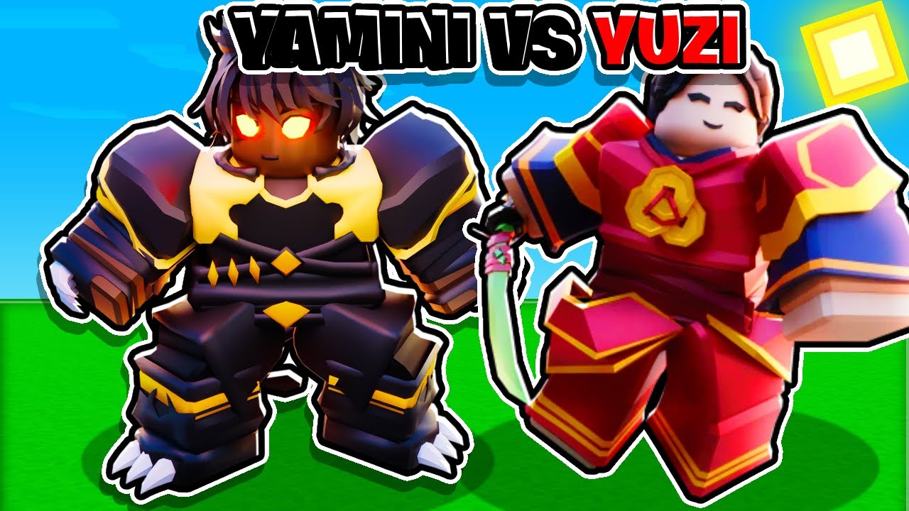 YAMINI VS YUZI Kit In Roblox Bedwars.. - YouTube