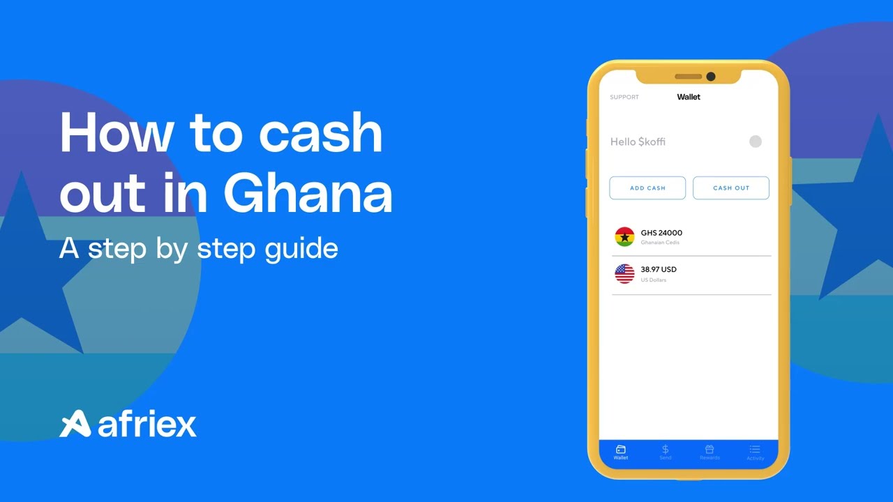 How to cash out funds in Ghana with Afriex | Afriex Money Transfer App ...