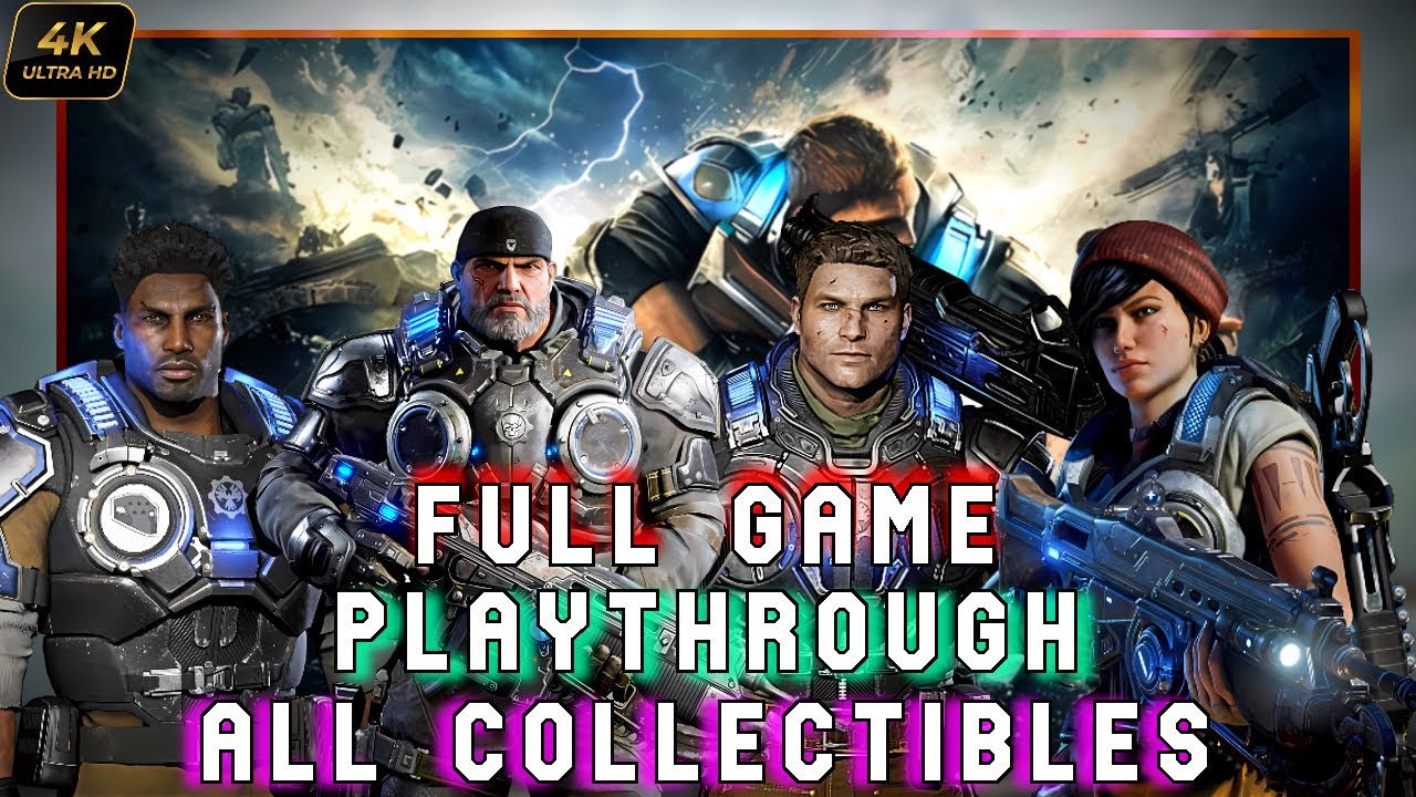 Gears of War 4 Full Co-Op Gameplay Playthrough 2025 - GOW 4 Full Game ...