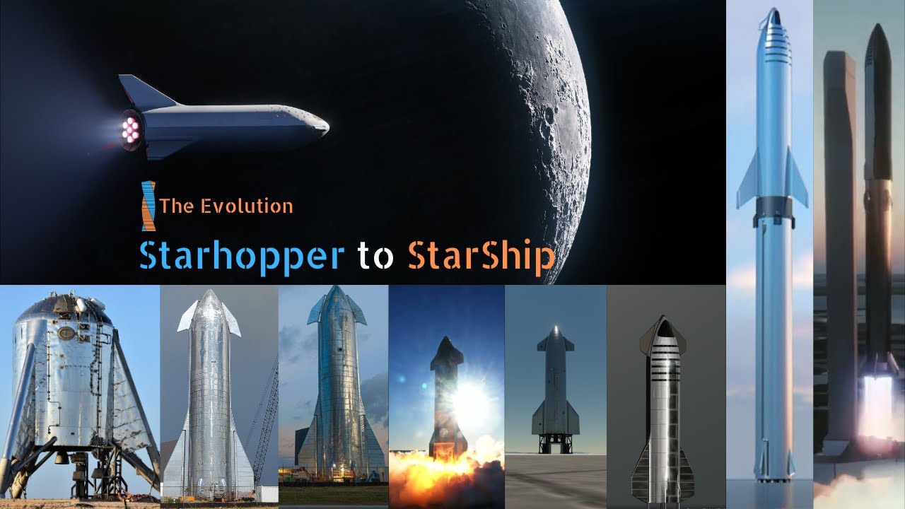 Starhopper to Starship evolution | SpaceX Starship test history ...