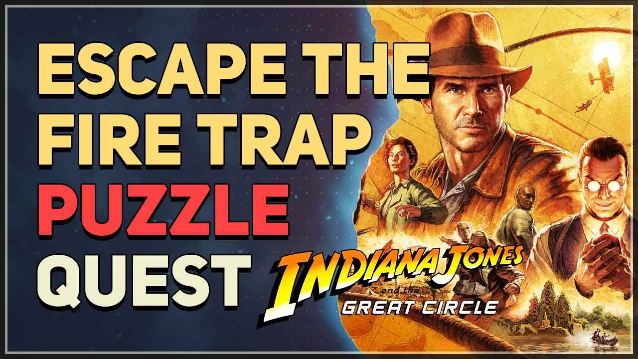 Escape the Fire Trap Indiana Jones and the Great Circle - YouTube