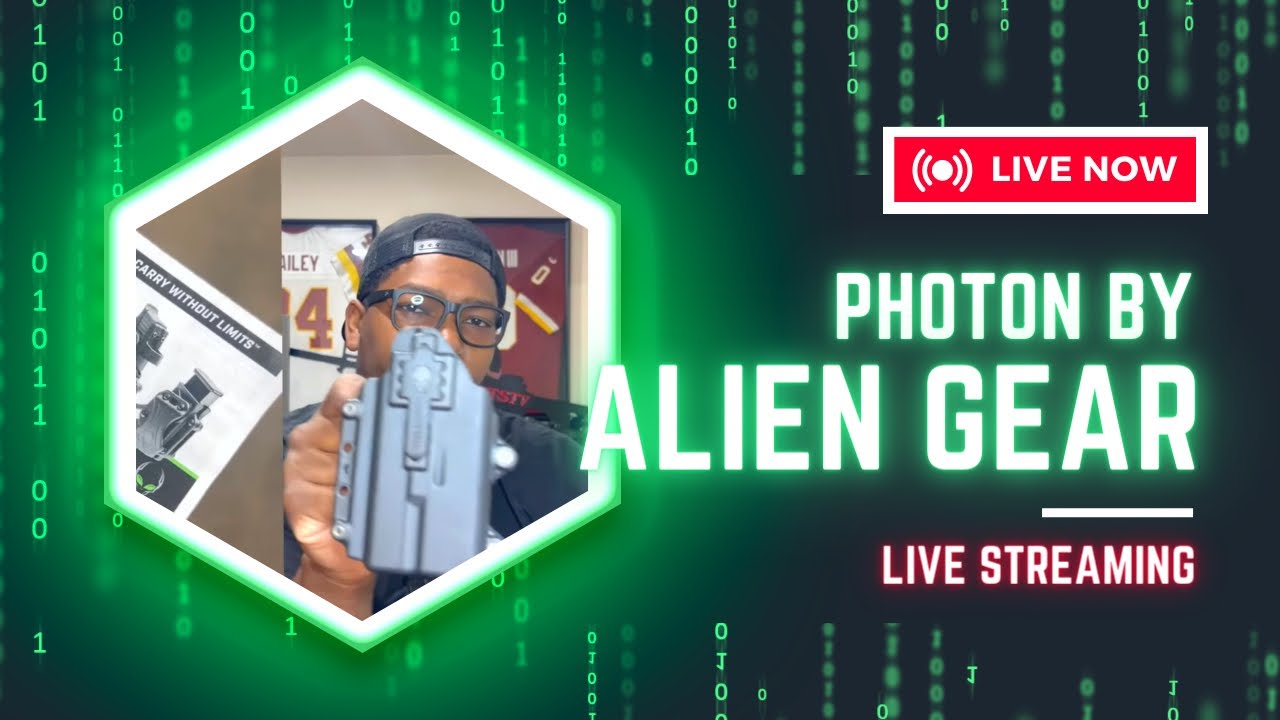 My alien gear PHOTON HOLSTER review - YouTube