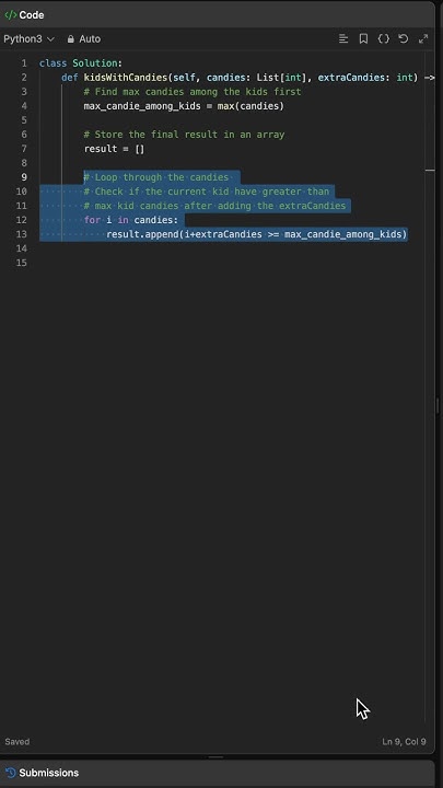 🔥 Solving LeetCode 101: Kids with greatest number of candies 💻 - YouTube