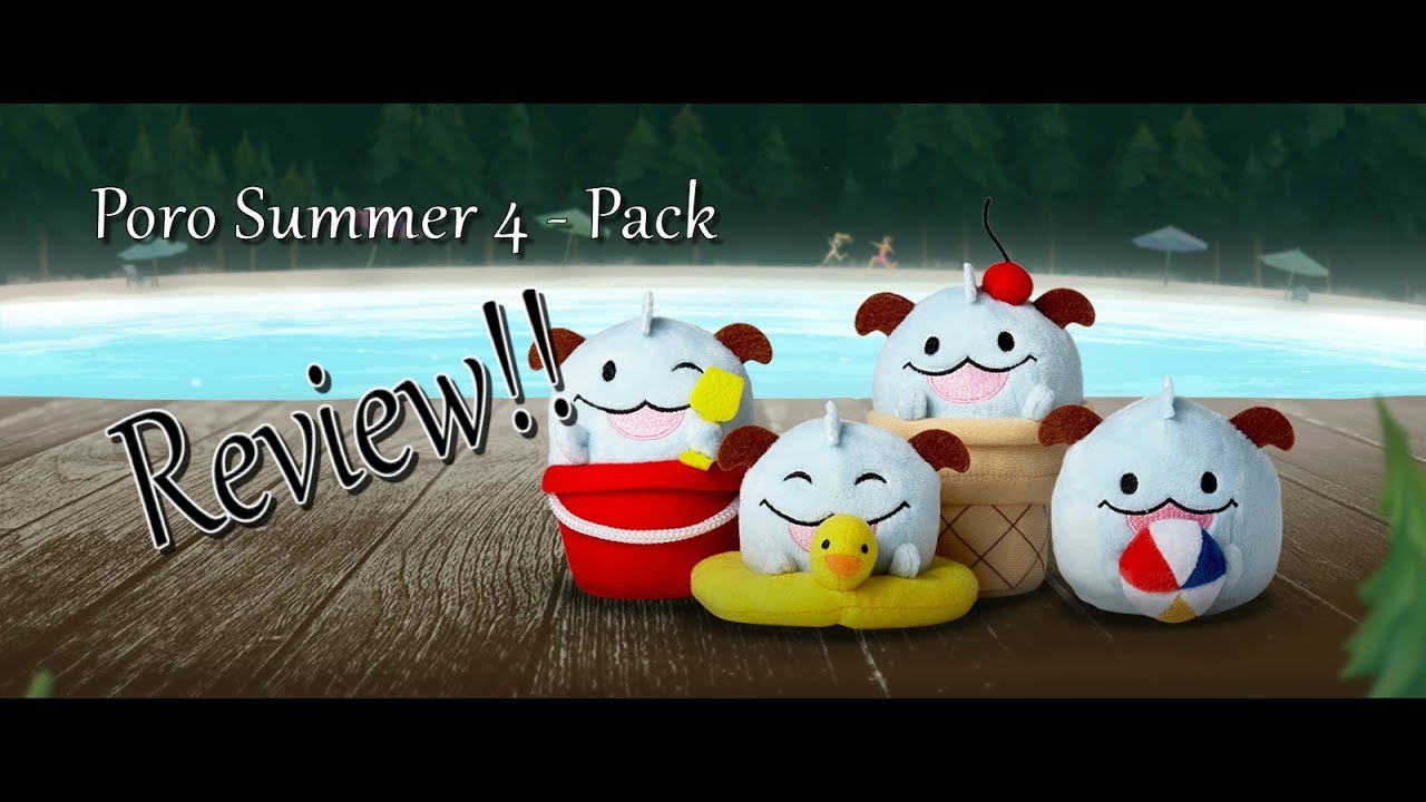 ~Summer Poro Pack Review~ - Meko Reviews - League of Legends - YouTube