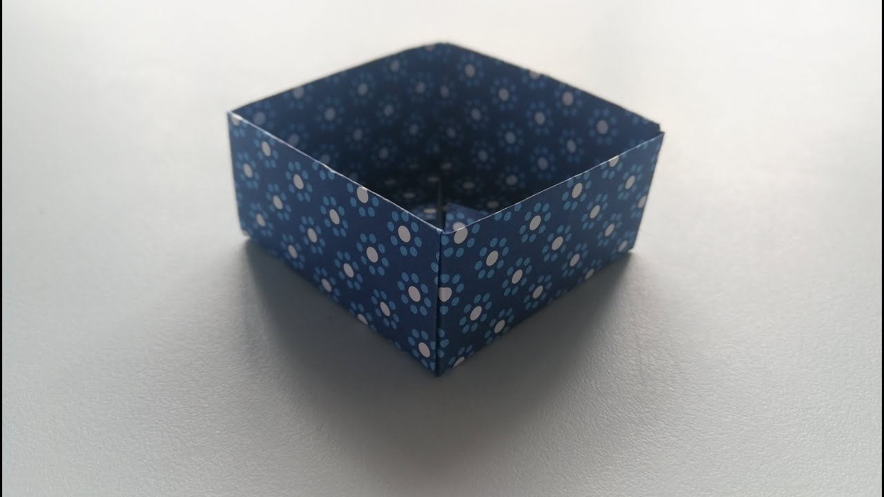 Origami Kutu - YouTube