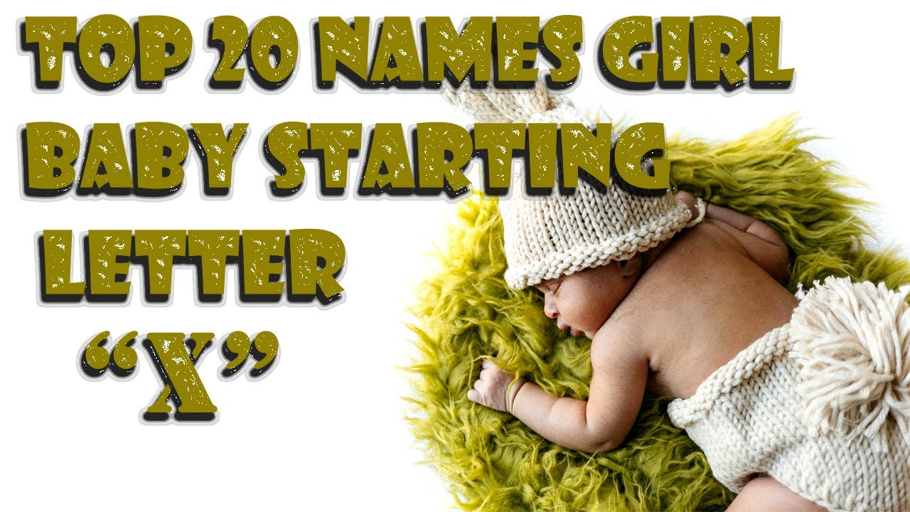 | Top 20 Girl Baby Names Starting Letter X With Meaning | Red Pink ...