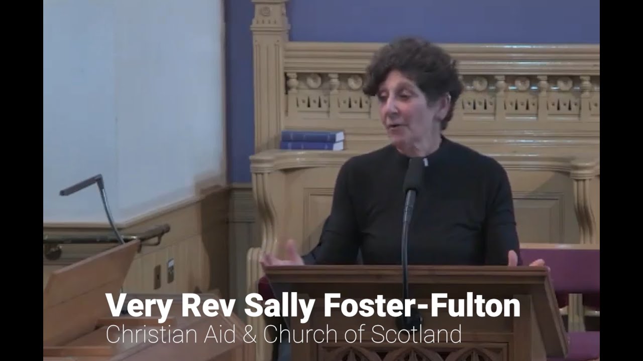 Very Rev Sally Foster-Fulton addresses NENI Presbytery - YouTube
