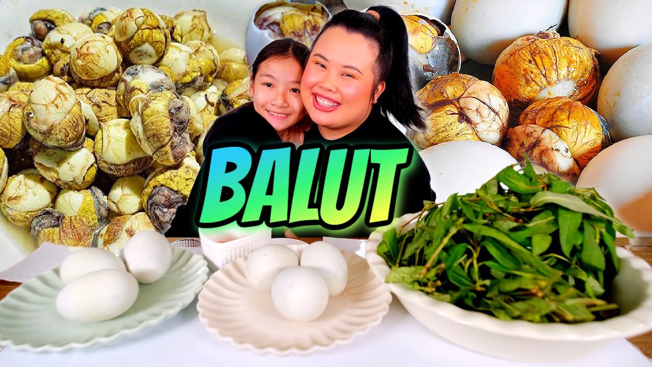 BALUT DUCK EMBRYO EXOTIC FOOD MUKBANG 먹방 EATING SHOW! - YouTube