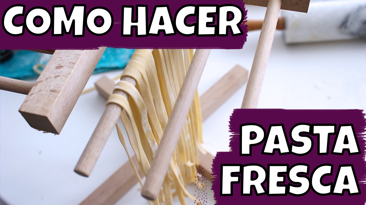 Pasta fresca I Cravings Journal en español - YouTube