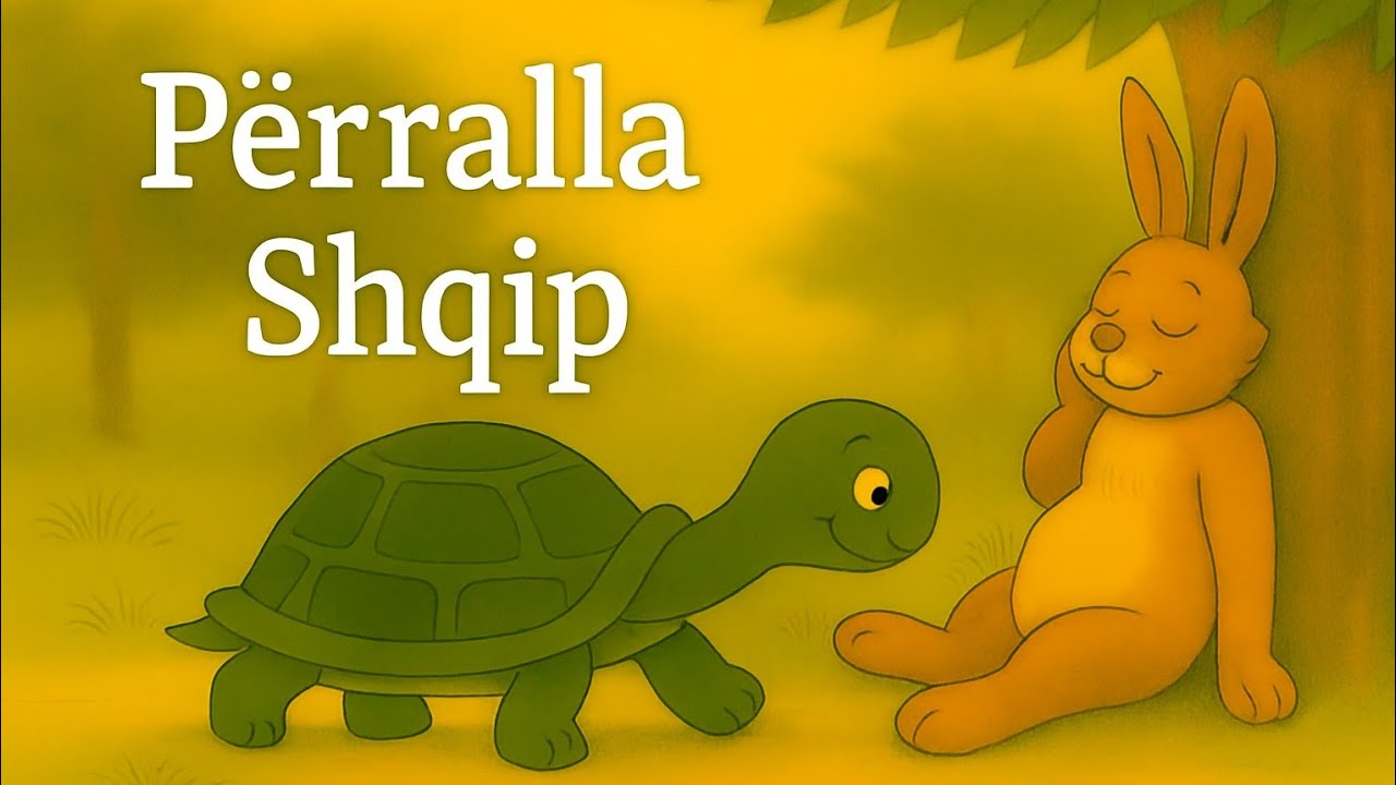 Breshka dhe Lepuri | The Turtoise and the Hare - Albanian and English ...