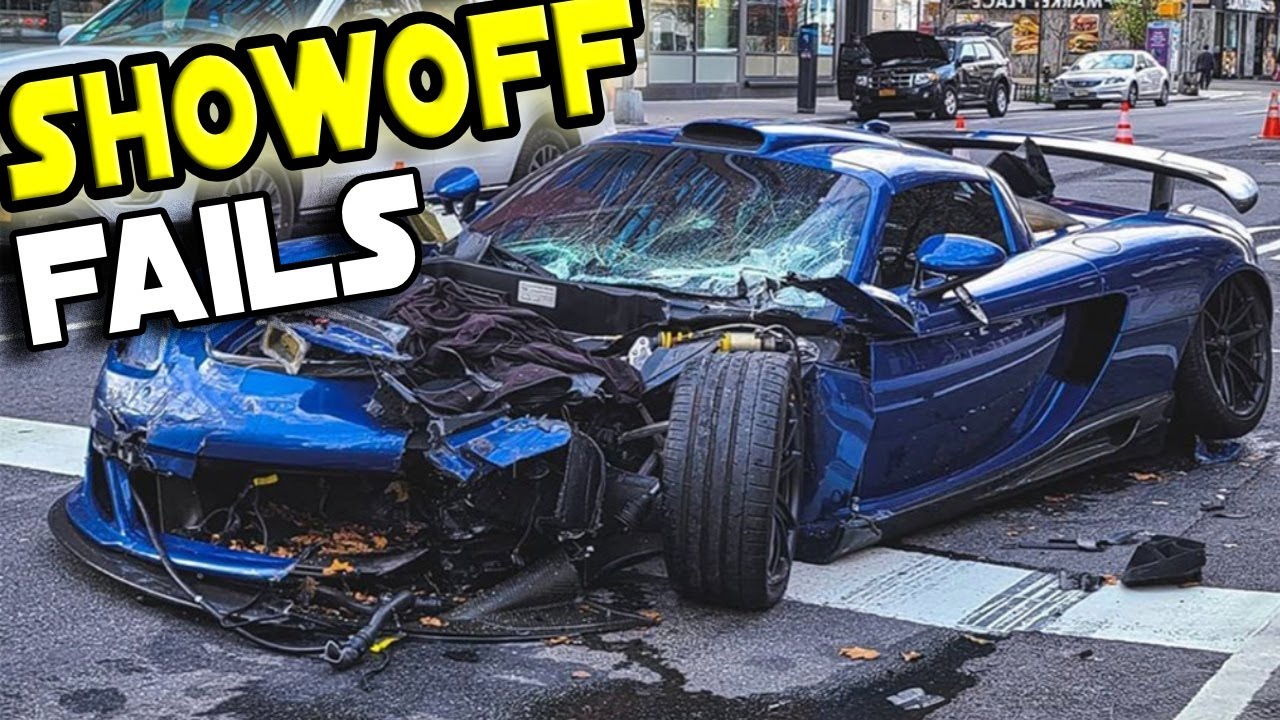 Sports car fails 2020 | Showoff car funny crash | instant karma - YouTube