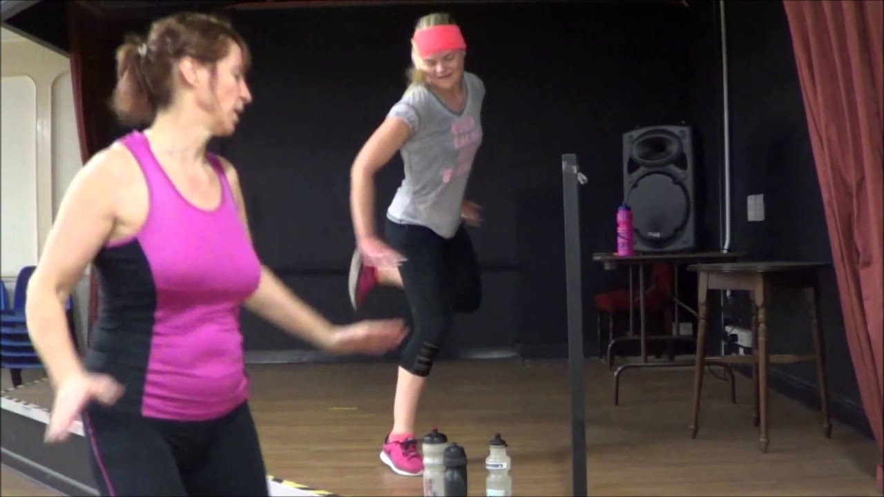 STEPS 5,6,7,8! Zumba dance routine. Fun cowboy routine! - YouTube