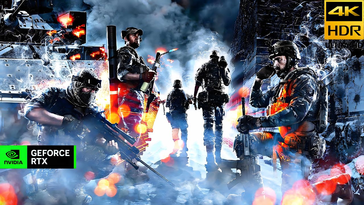 Counterattack : Battlefield 4 Realistic UHD [4K 60FPS] Gameplay | No ...