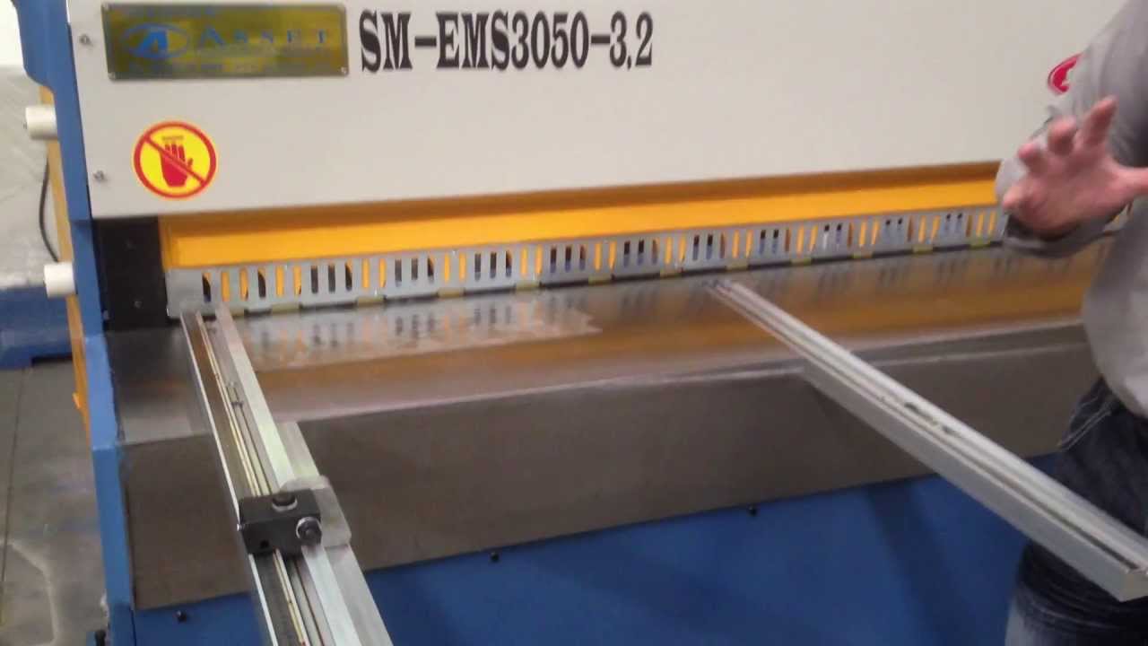 Steelmaster Electro Shear Guillotine SM-EMS3000-3.2 - Metal Working ...