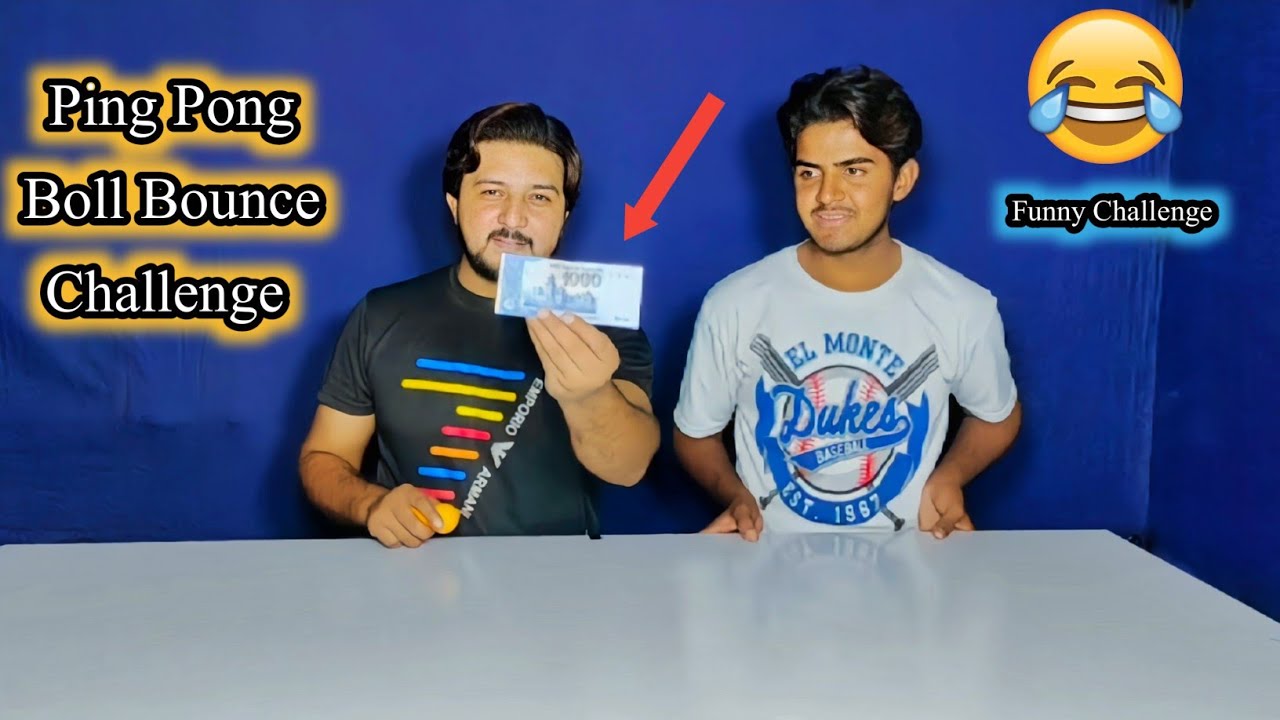 Ping Pong Ball Bounce Challenge | Funny Game Challenge | The Fun Fame ...